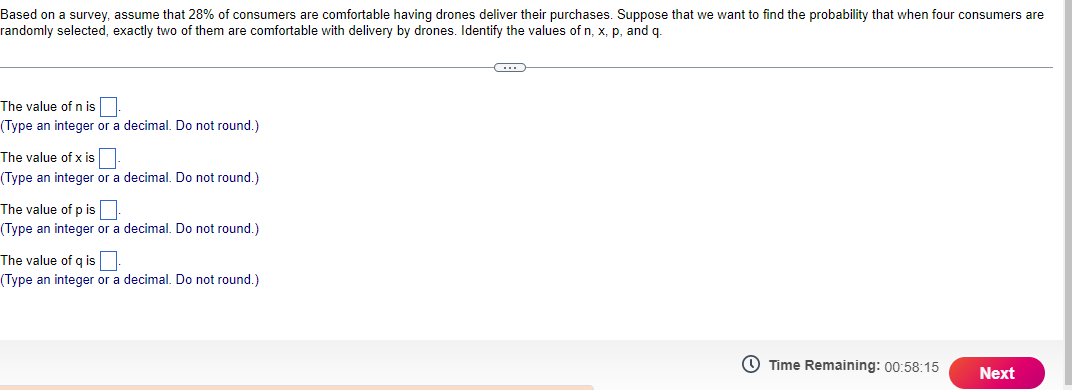 Solved Based on a survey, assume that 28% of consumers are | Chegg.com