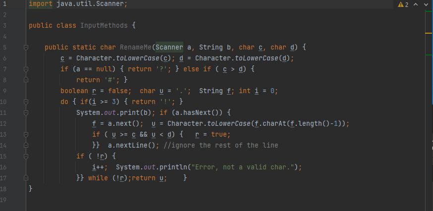Solved 10.6 **zyLab: Input Methods (Required & Human Graded) | Chegg.com