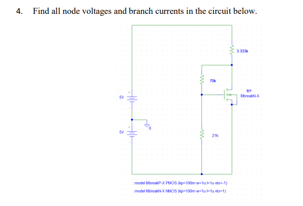 Solve the values and if possible an schematic from | Chegg.com