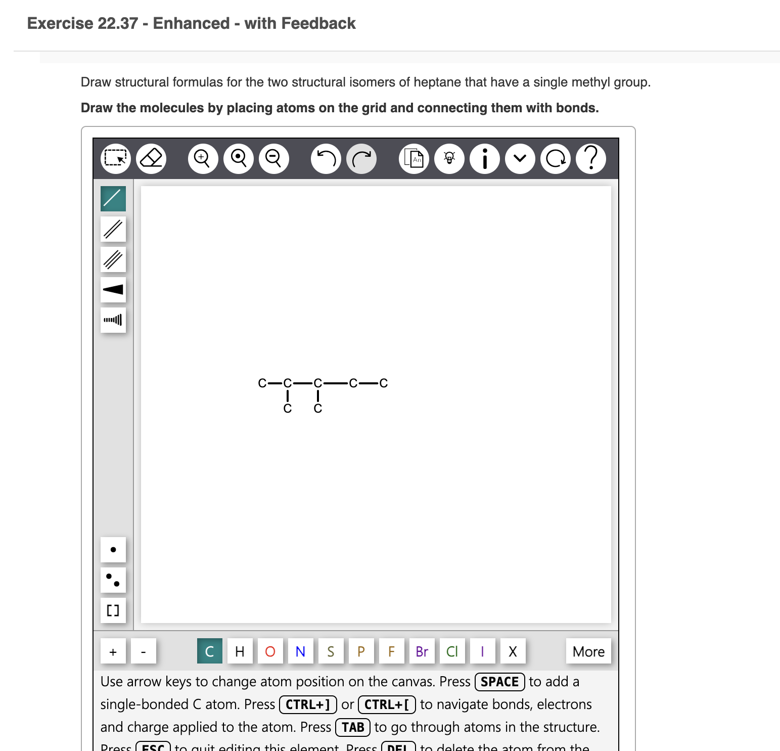 Solved Draw structural formulas for the two structural | Chegg.com