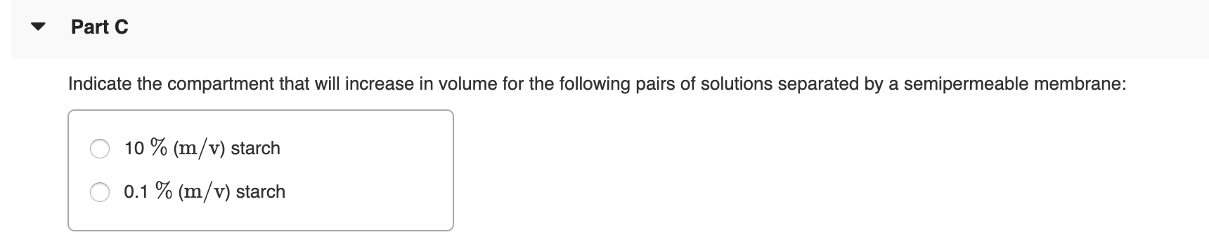 Solved Part A Indicate the compartment that will increase in | Chegg.com