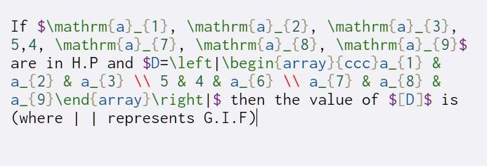 Solved If $\mathrm{a}_{1}, \mathrm{a}_{2}, \mathrm{a}_{3}, | Chegg.com