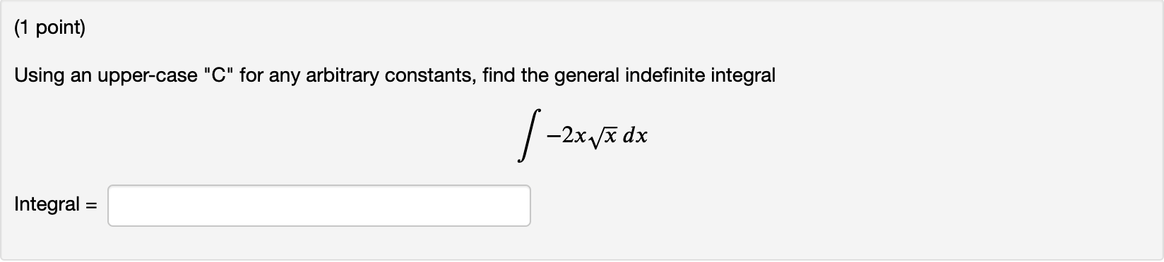 Solved 1 Point Using An Upper Case C For Any Arbitrary 5651