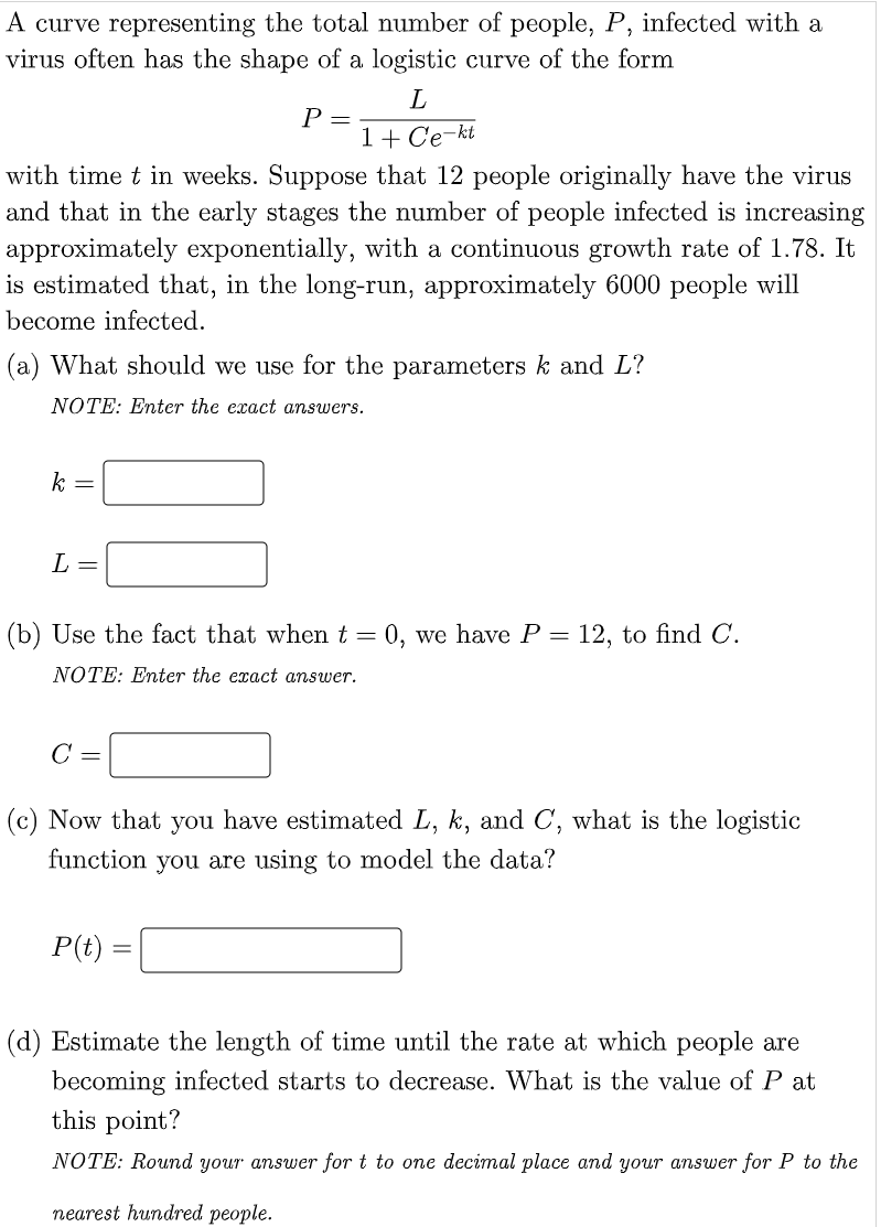 Solved (d) Estimate the length of time until the rate at | Chegg.com