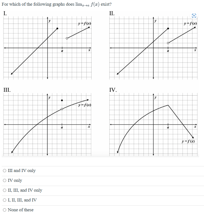 Solved If limx→af(x)=L, which of the following must be true? | Chegg.com
