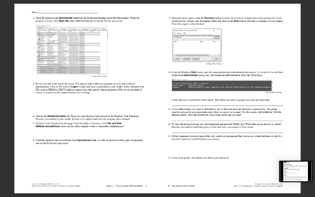 [Solved]: Weak Configurations Devices that are not adequate