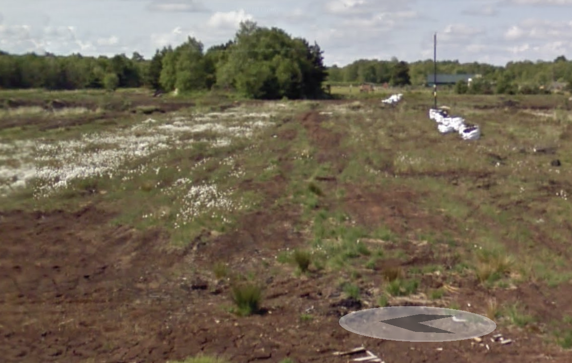 Solved This is a Google Street view → of a dirt road in | Chegg.com