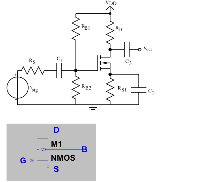 Solved SIMULATION Build the common source | Chegg.com