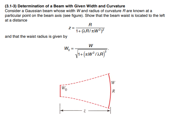 Solved (3.1-3) Determination of a Beam with Given Width and | Chegg.com