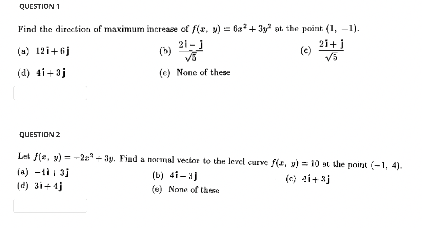 Solved Find the direction of maximum increase of | Chegg.com