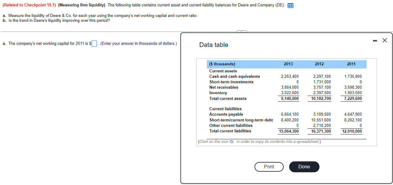 Solved (Related to Checkpoint 18.1) (Measuring firm | Chegg.com