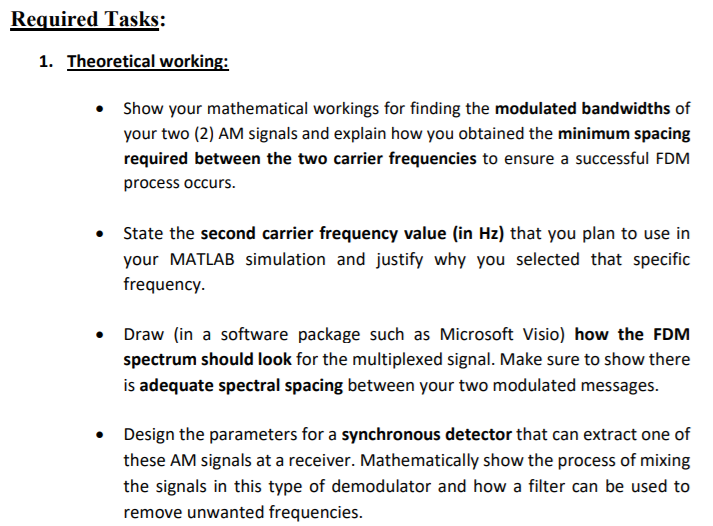 Solved Problem: Two conventional AM signals with modulation | Chegg.com