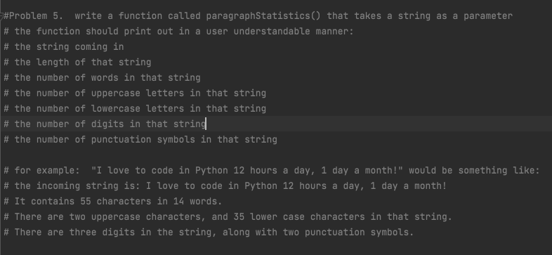 Solved #Problem 5. write a function called | Chegg.com