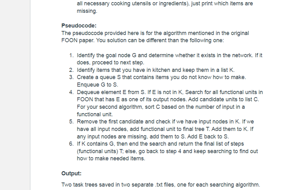 Solved For this part, we have created a Functional | Chegg.com