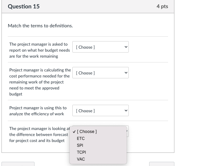 Solved Select one for each using of the above | Chegg.com