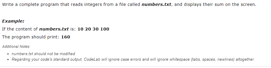 Solved Write a complete program that reads integers from a | Chegg.com