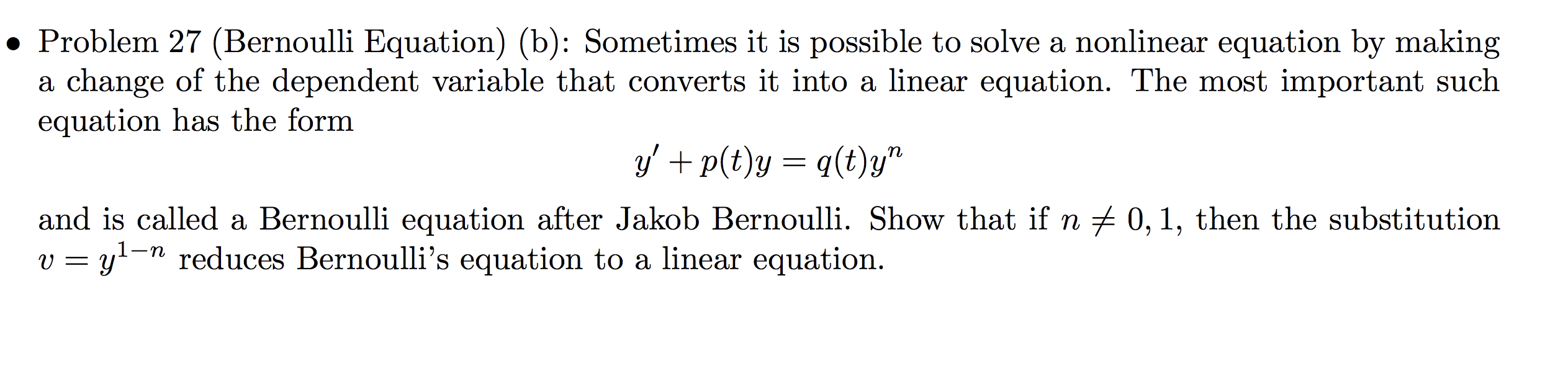 Solved • Problem 27 (Bernoulli Equation) (b): Sometimes it | Chegg.com