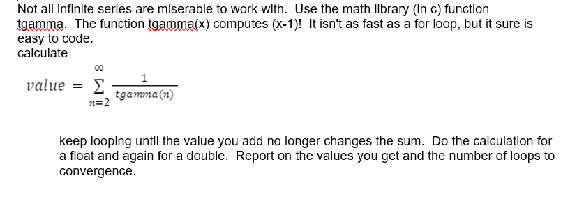 Solved Not all infinite series are miserable to work with. | Chegg.com