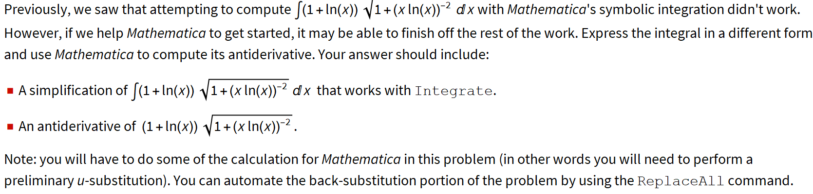 Solved Previously, we saw that attempting to compute | Chegg.com