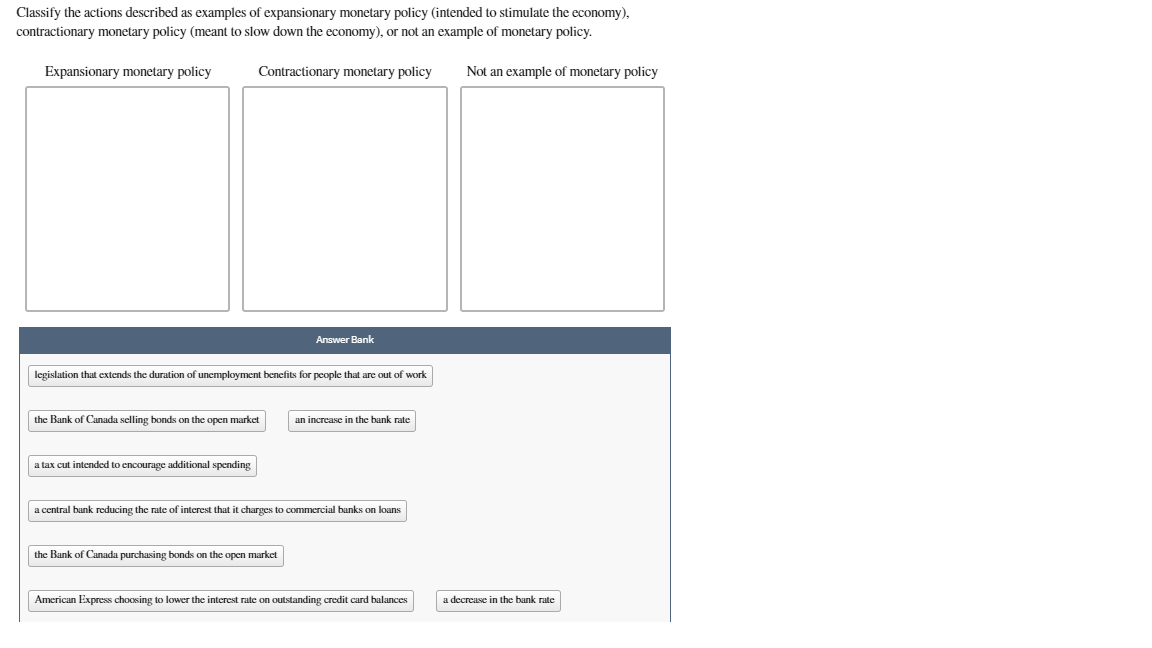 Solved Classify the actions described as examples of | Chegg.com