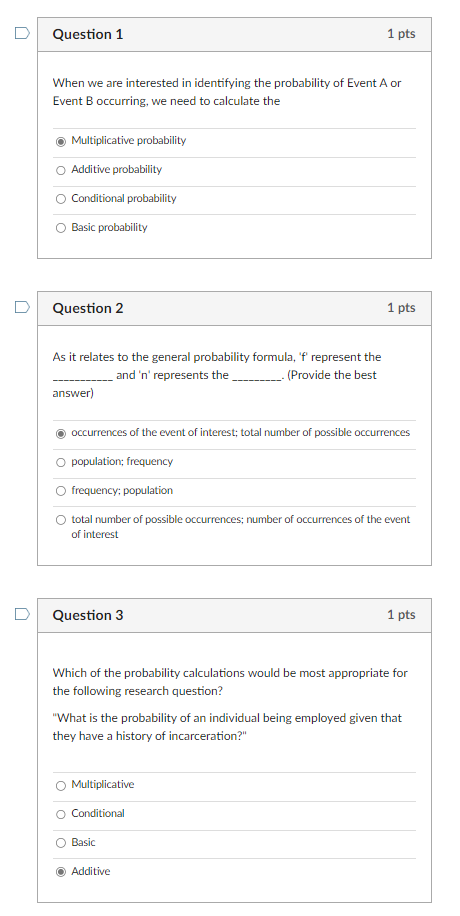 Solved When we are interested in identifying the probability | Chegg.com