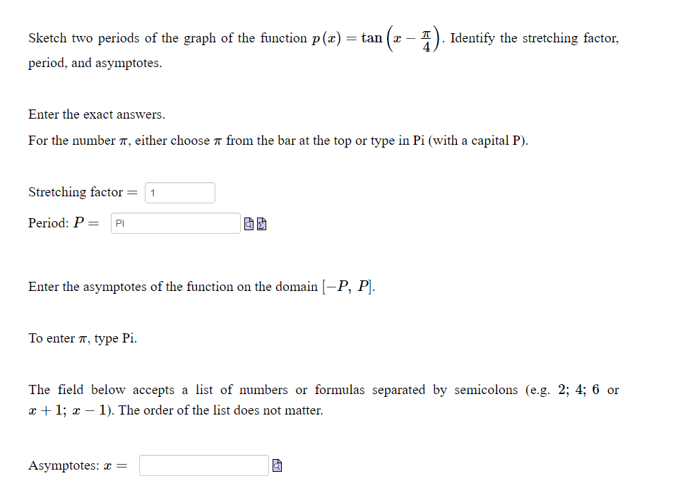 Solved Sketch two periods of the graph of the function | Chegg.com