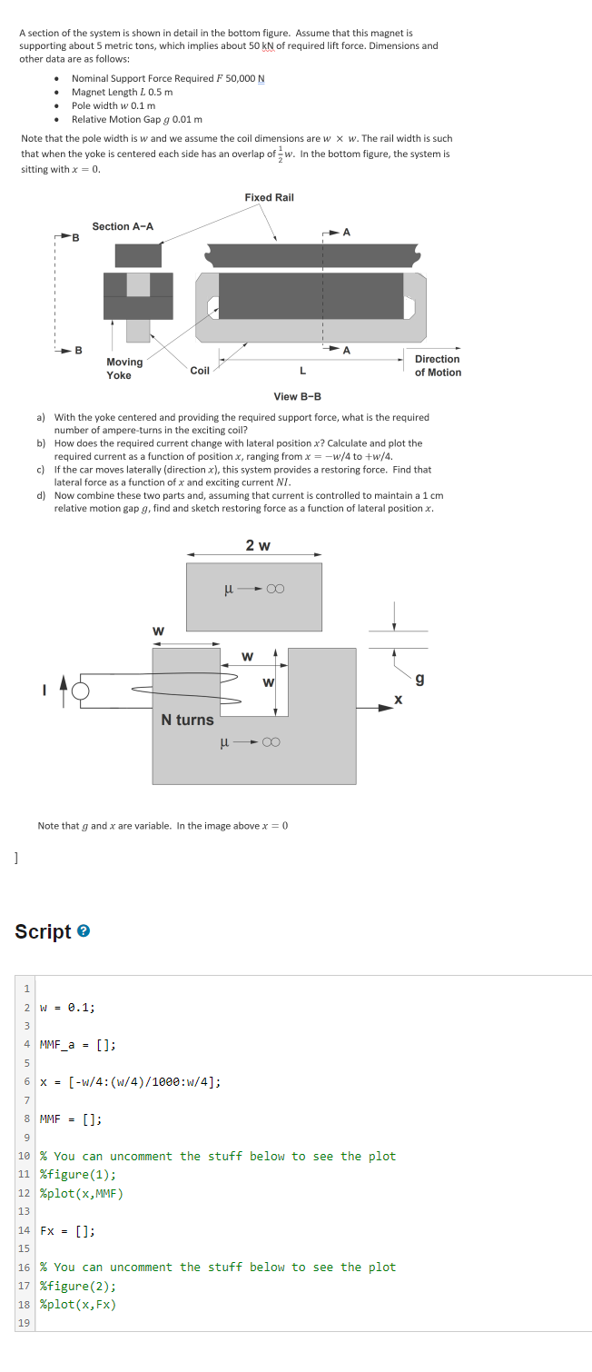 A section of the system is shown in detail in the | Chegg.com