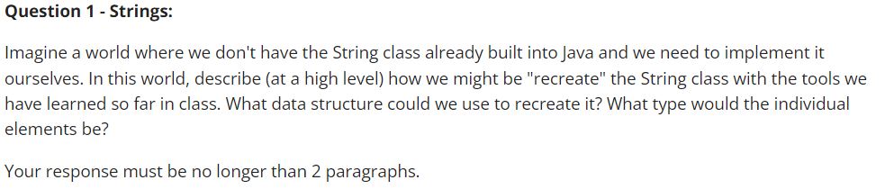 Solved \r\nQuestion 2 - Arrays: In Java, when we declare and | Chegg.com