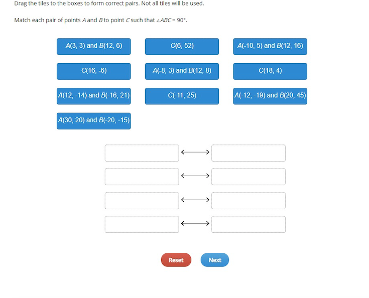 Solved Drag the tiles to the boxes to form correct pairs. | Chegg.com