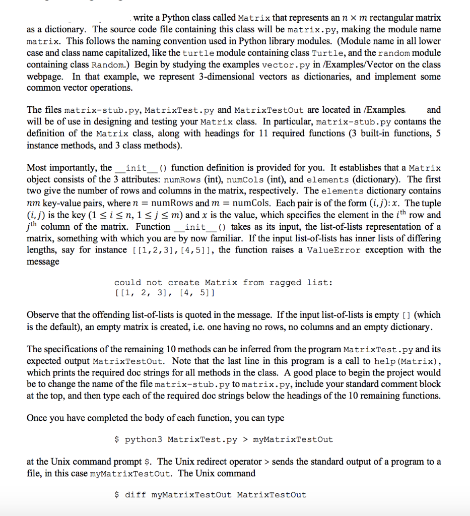 # vector.py from math import sqrt, acos from random | Chegg.com