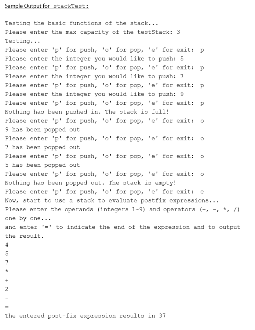 Solved Both the implementations for the stack and queue are | Chegg.com