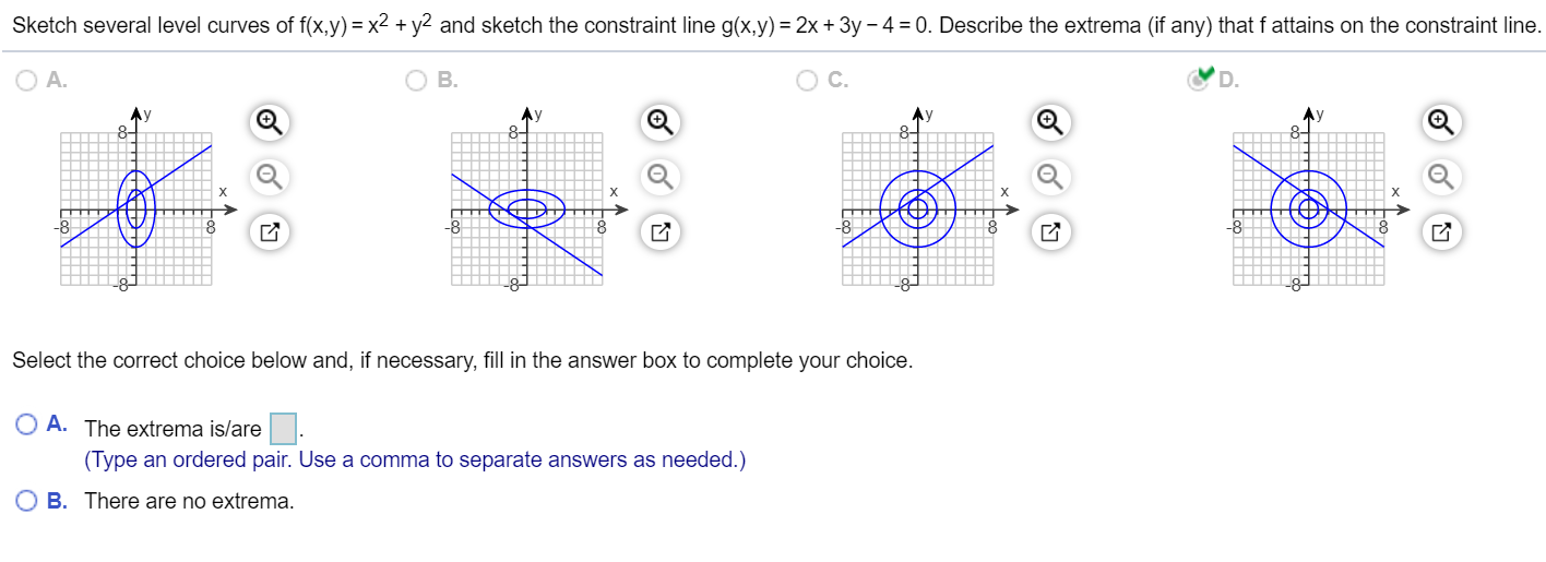Solved Sketch several level curves of f(x,y) = x2 + y2 and | Chegg.com