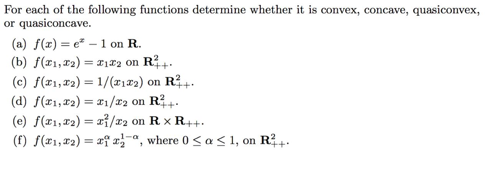 Solved For Each Of The Following Functions Determine Whether 0929