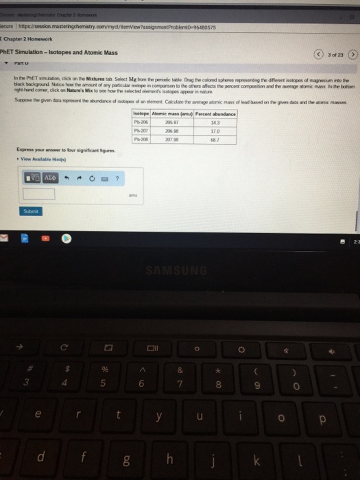 Solved oure l https session, Chapter 2 Hamework PhET | Chegg.com