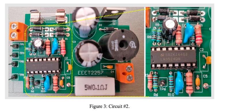 Solved Task 3: Circuit #2 There was no immediate issue when | Chegg.com