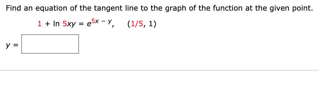 Solved Find an equation of the tangent line to the graph of | Chegg.com