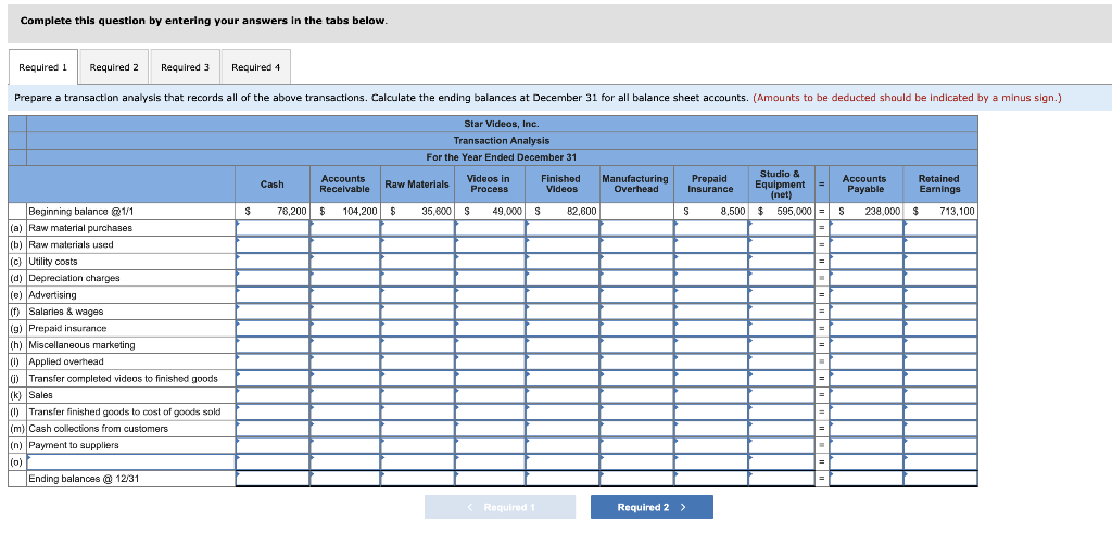 Problem 3A-5 Transaction Analysis [LO3-5] Star | Chegg.com