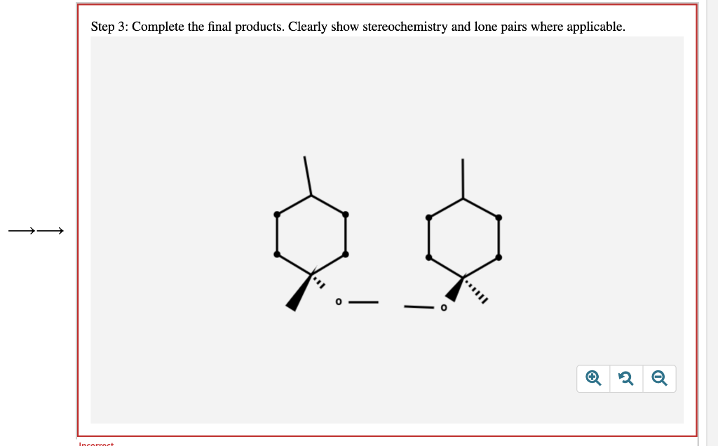 Solved The reaction shown forms two major substitution | Chegg.com