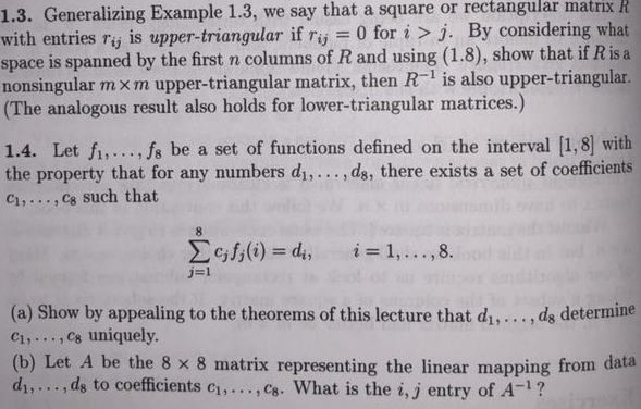 Solved let f1,..,f8 be a set of function difned on the | Chegg.com