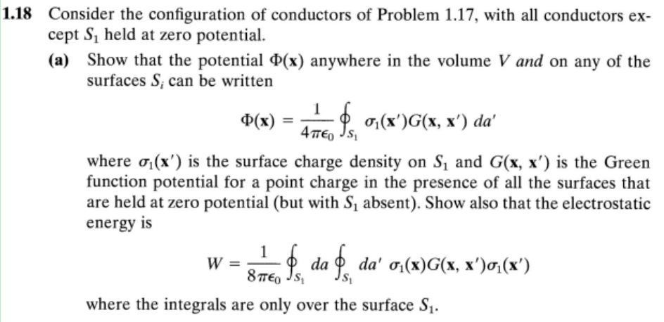 Solved 8 Consider the configuration of conductors of Problem | Chegg.com