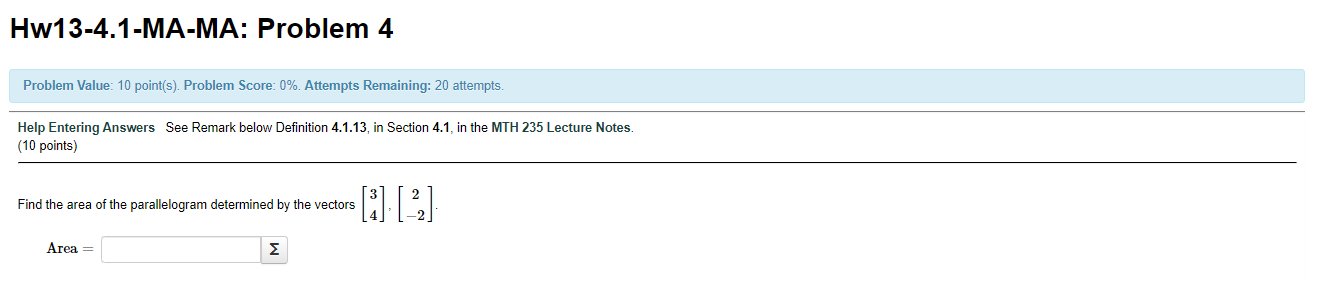 Solved Hw13-4.1-MA-MA: Problem 4 Problem Value: 10 point(s). | Chegg.com Solved Hw13-4.1-MA-MA: Problem 4 Problem Value: 10 point(s). | Chegg.com