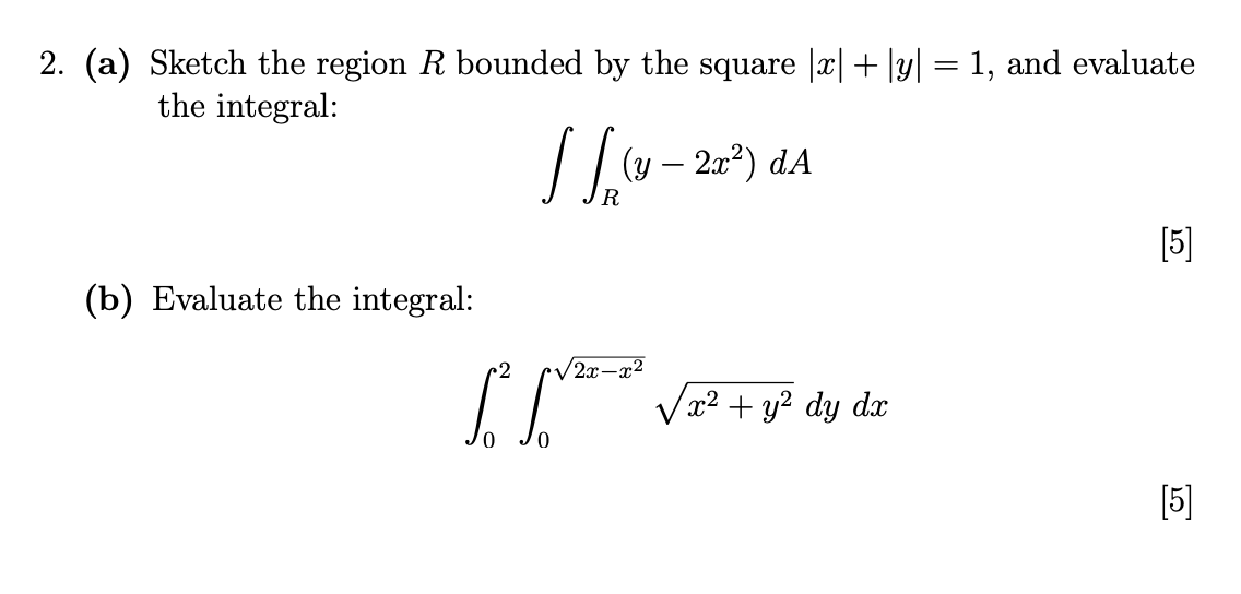 Solved 1. Compute the given iterated integrals: a) Jo Jo V4 | Chegg.com