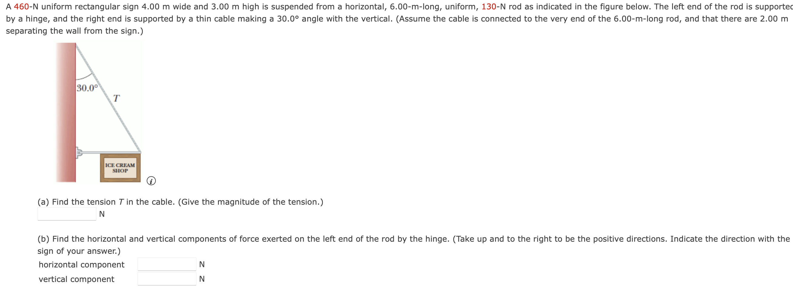 Solved separating the wall from the sign.)(a) ﻿Find the | Chegg.com