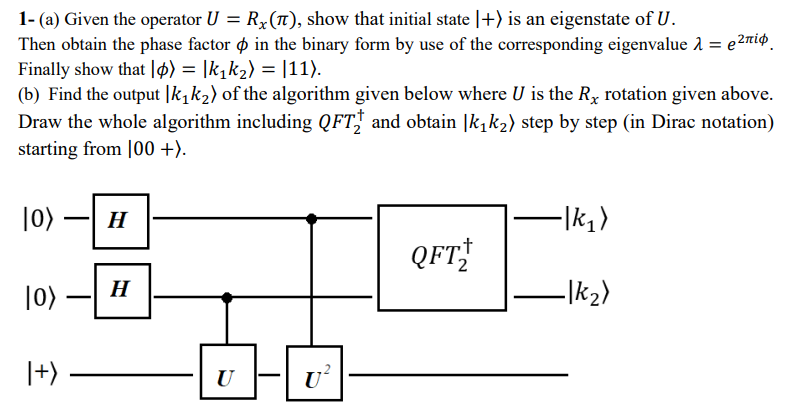 Solved Can you solve this correctly for Quantum | Chegg.com