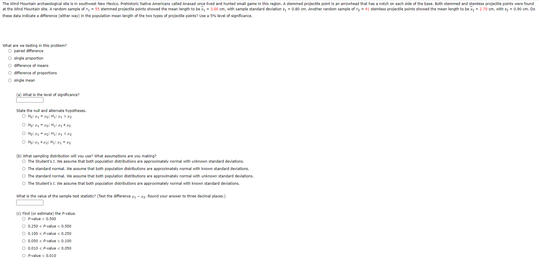 Solved The Wind Mountain archaeological site is in southwest | Chegg.com