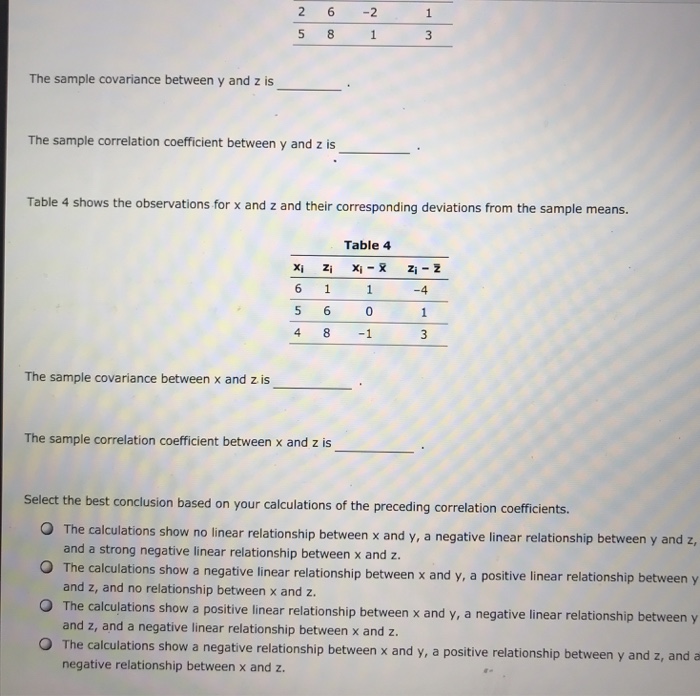 Solved Consider A Data Set Consisting Of Observations For