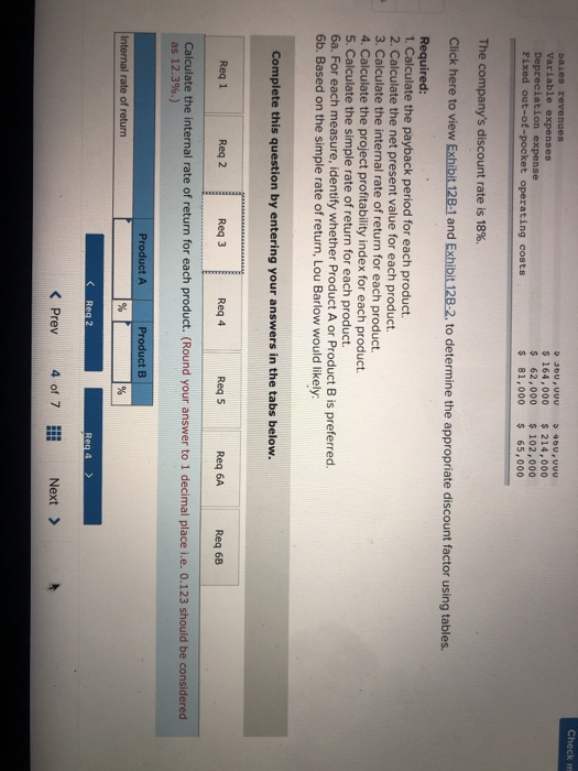 Solved Check my work Problem 12-23 Comprehensive Problem | Chegg.com