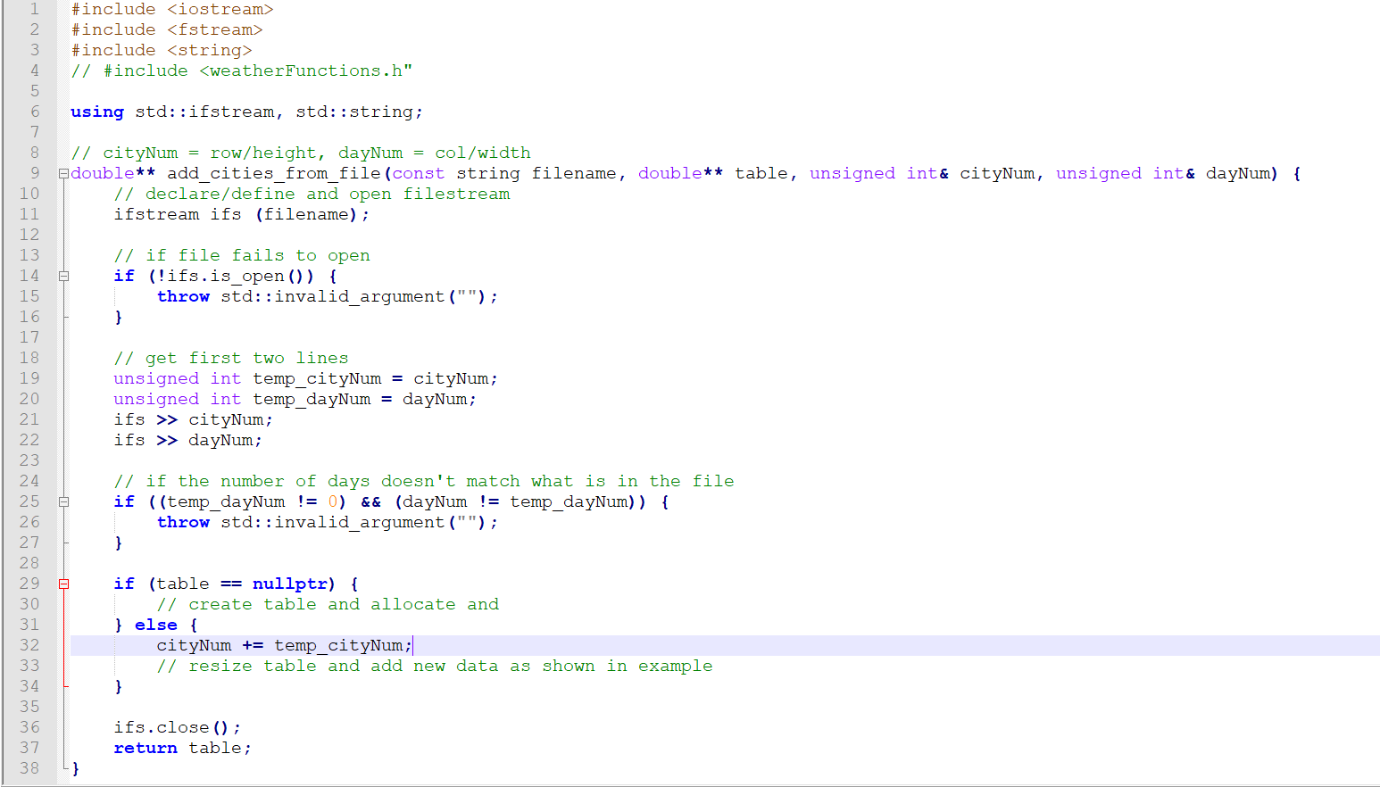 Solved C++ Using only the following includes (iostream, | Chegg.com