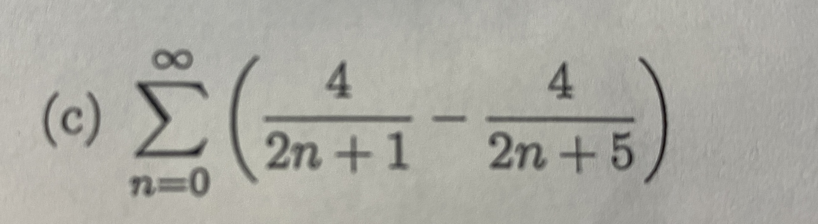 Solved For each series find a formula for the partial sum Sk | Chegg.com