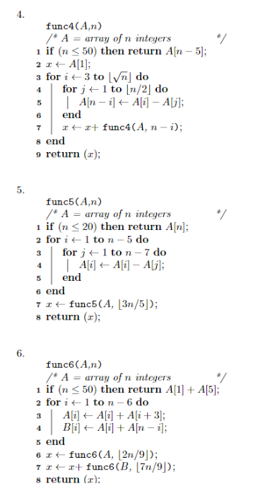 Solved Write a recurrence relation describing the WORST case | Chegg.com